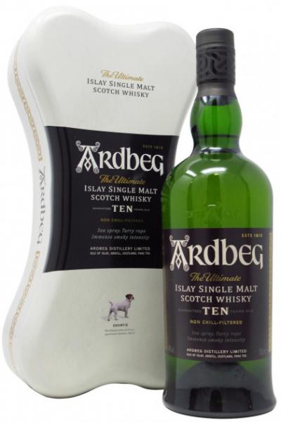 Віскі Ardbeg ARDBONE 10 років 0,7 л. 46% в метал. упаковці купить в ...