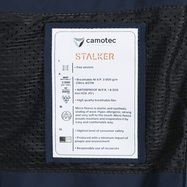 ᐈ Комплект Pani SoftShell Темно-синій camotec™ • Купити в Офіційному ...