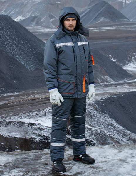 Insulated jacket INSIGHT DEXTER gray